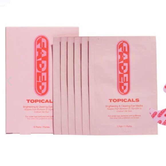 Faded | Skincare | Faded Under Eye Brightening Clearing Eye Masks 6 ...